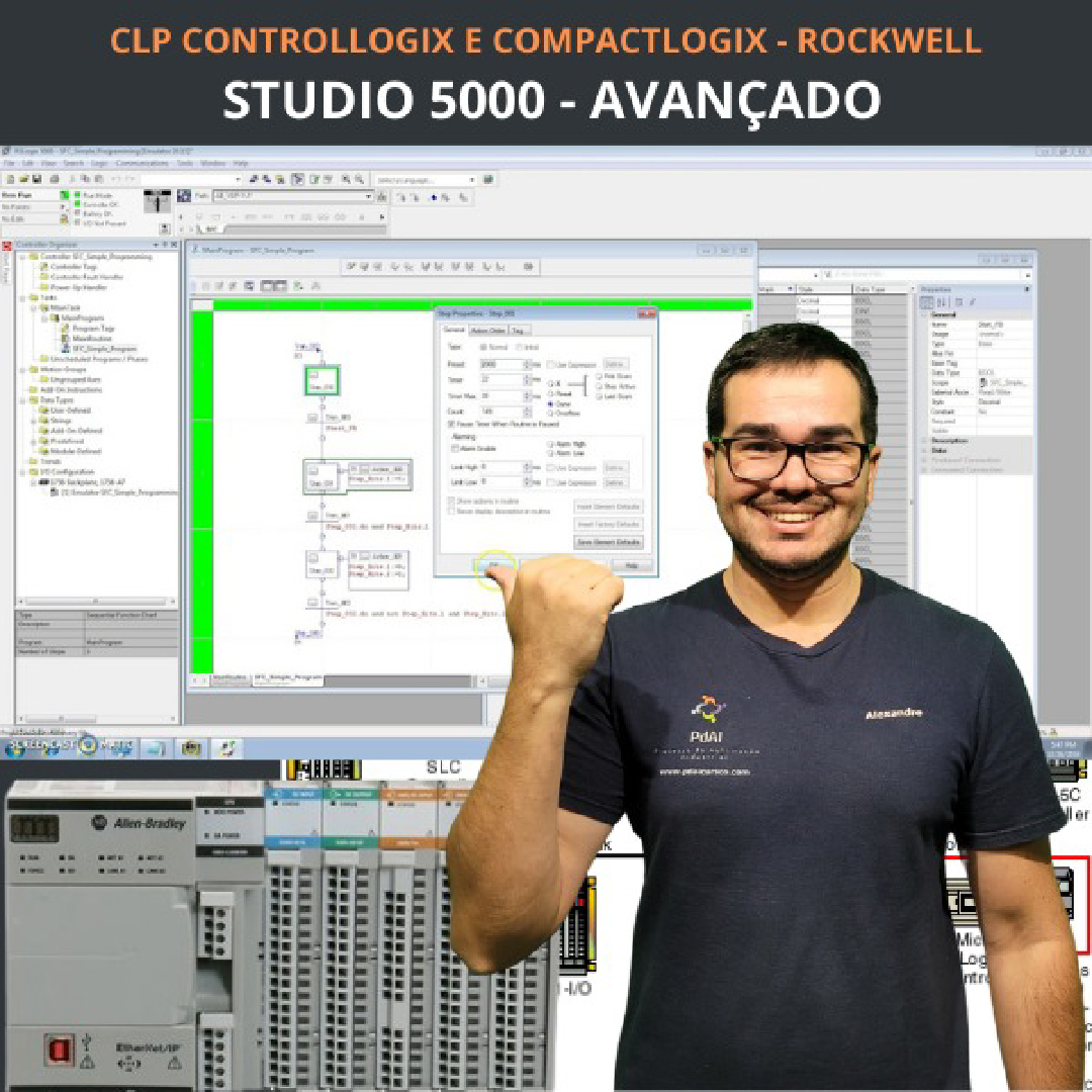 Studio 5000 Avançado - PID & PlantPAX & SCL / Grafcet (+Bônus) 1