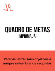 Quadro de Metas Imprimível - Dicas da Val - Dicas da Val - Saúde Fí...