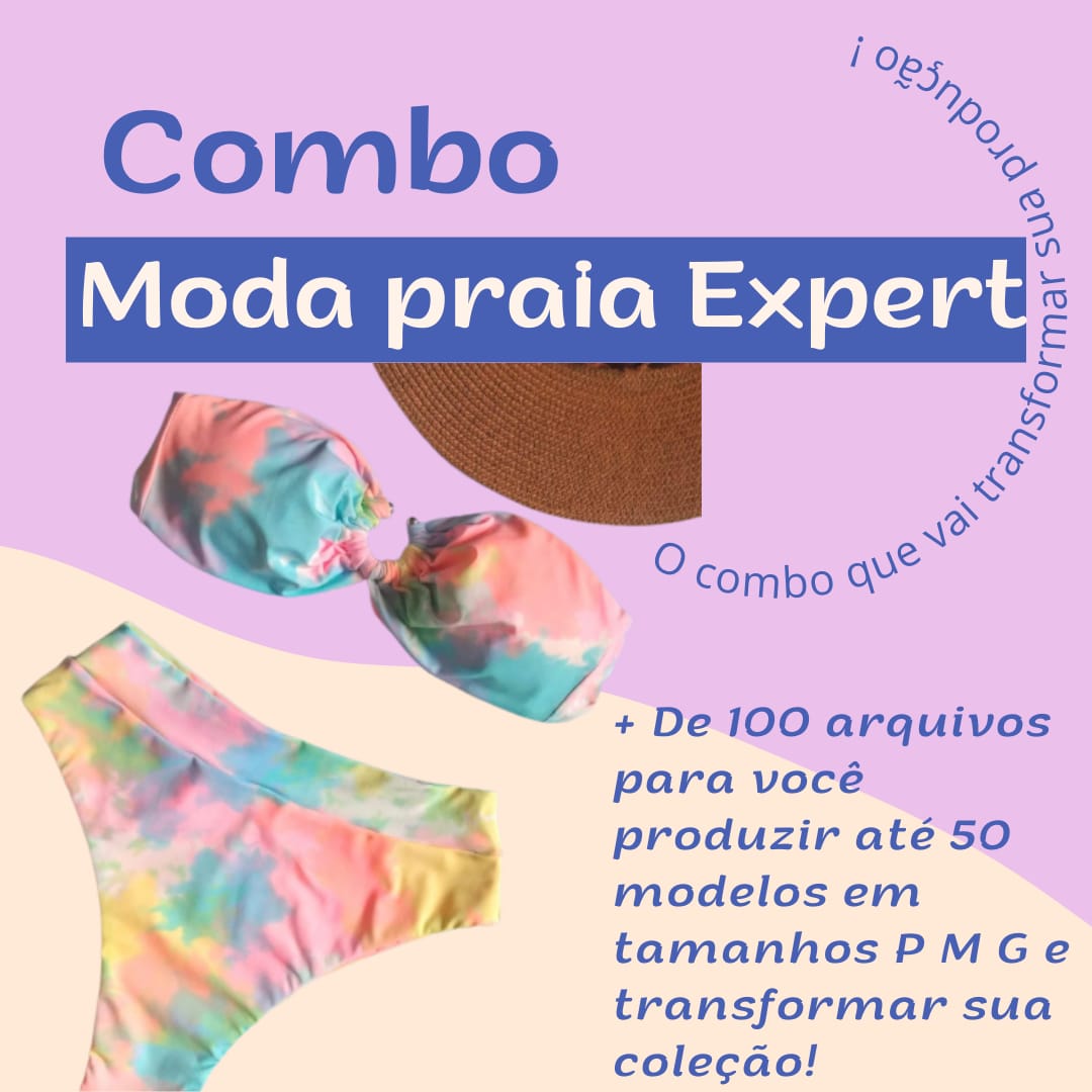 Combo MODA PRAIA EXPERT! - Nária Barreto modelista | Hotmart