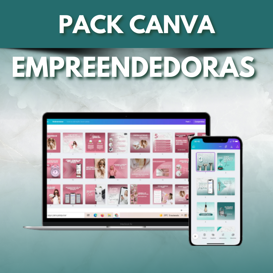 Canva Pack Empreendedoras - Jéssica Lacerda | Hotmart