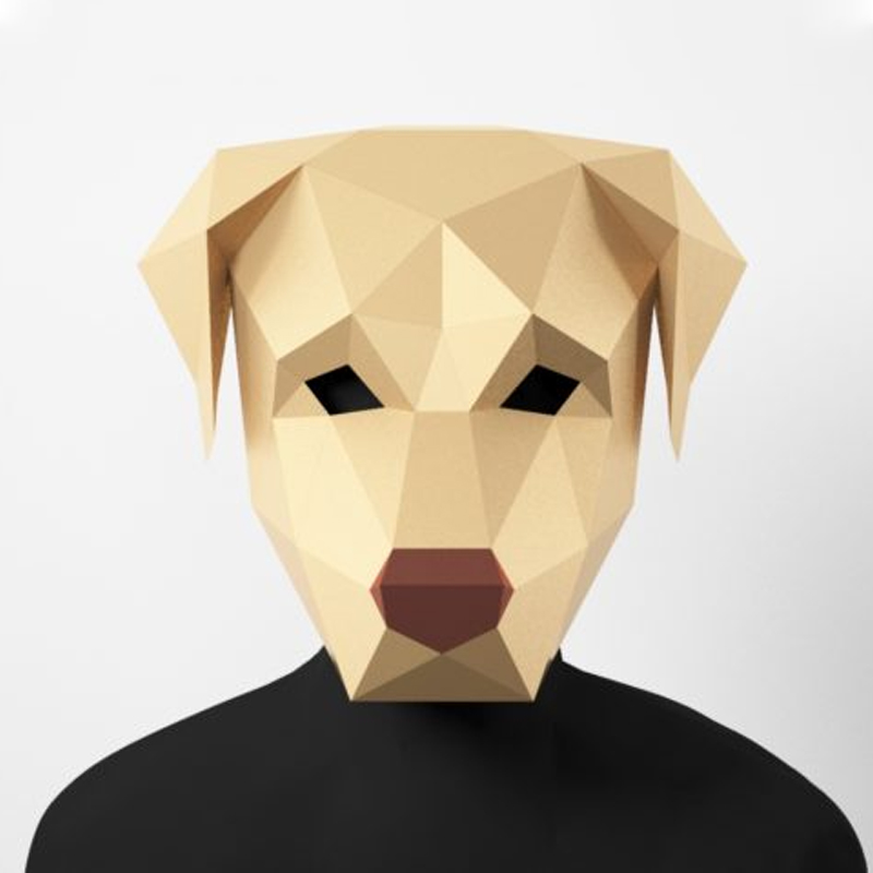 Labrador Mask - Go Paper | Hotmart