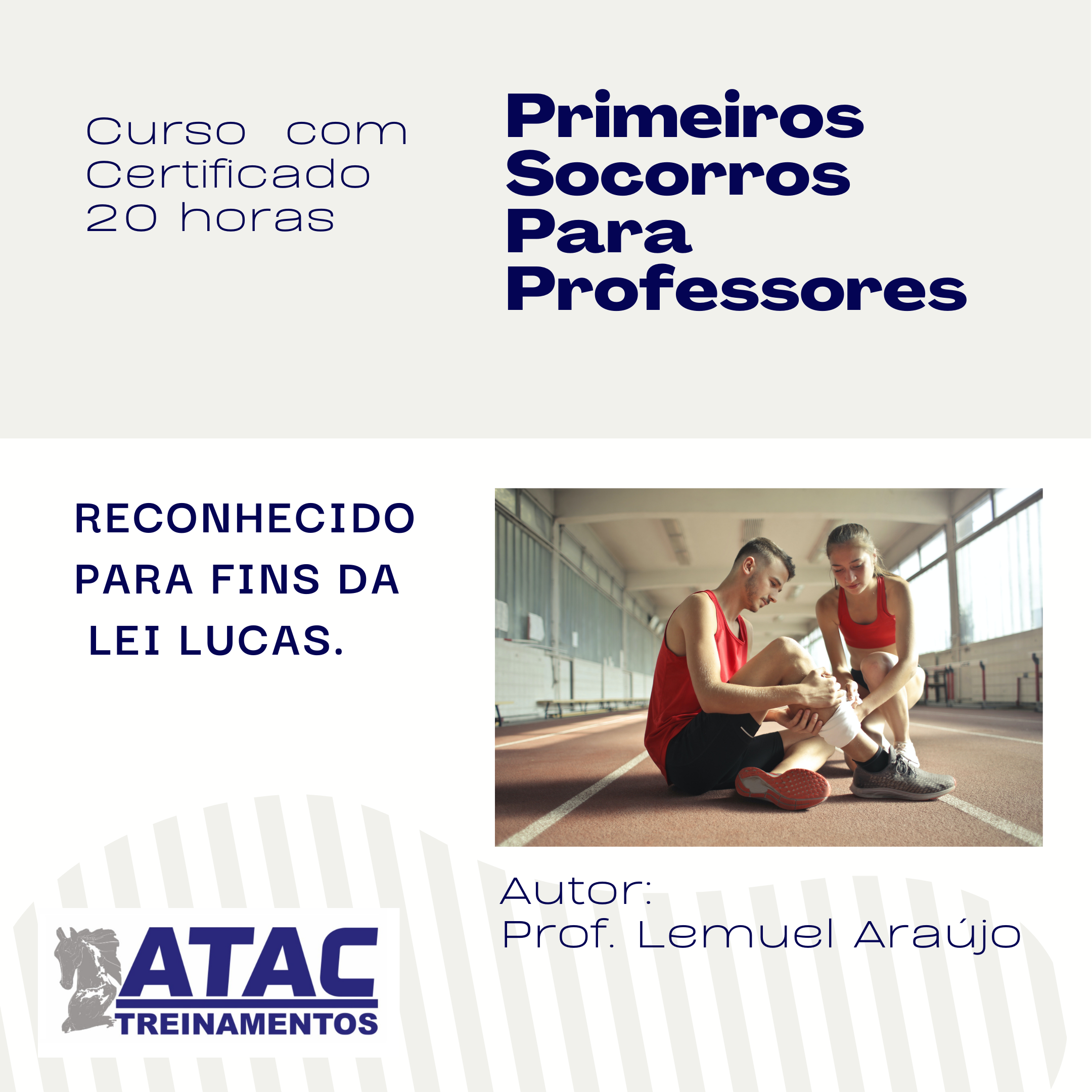 Primeiros Socorros Para Professores - Lei Lucas - ATAC Treinamentos | Hotmart