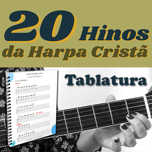 20 Hinos da Harpa Cristã Solos em Tablatura - Monica Fusco | Hotmart