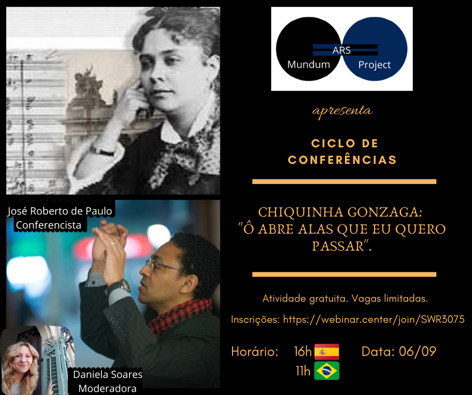 Conferência Chiquinha Gonzaga: Ô abre alas que eu quero passar - Ar...