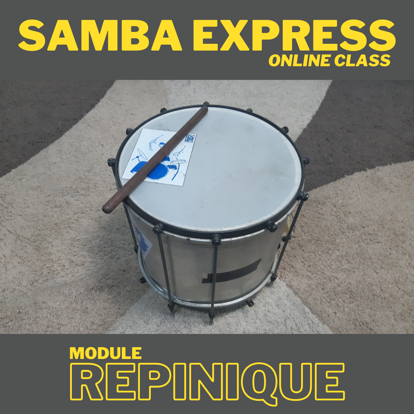 Samba Express - Module Repinique - Marcos R. Rodrigues | Hotmart
