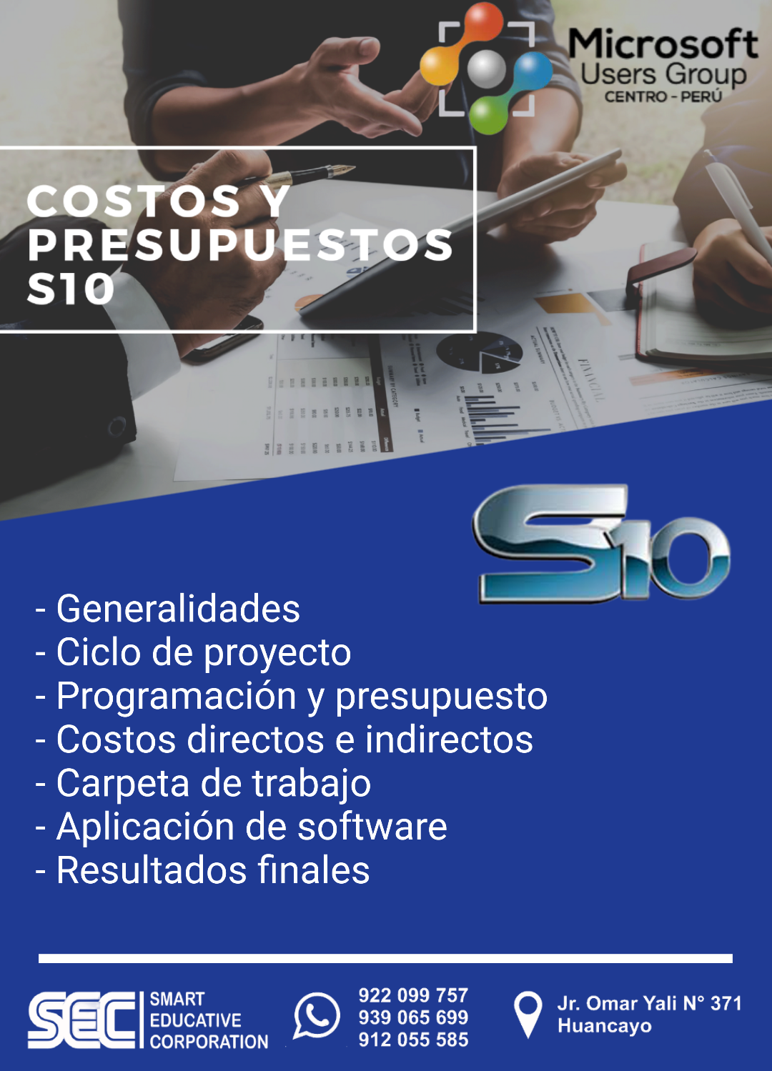 COSTOS Y PRESUPUESTOS S10 - Smart Educative Corporation | Hotmart
