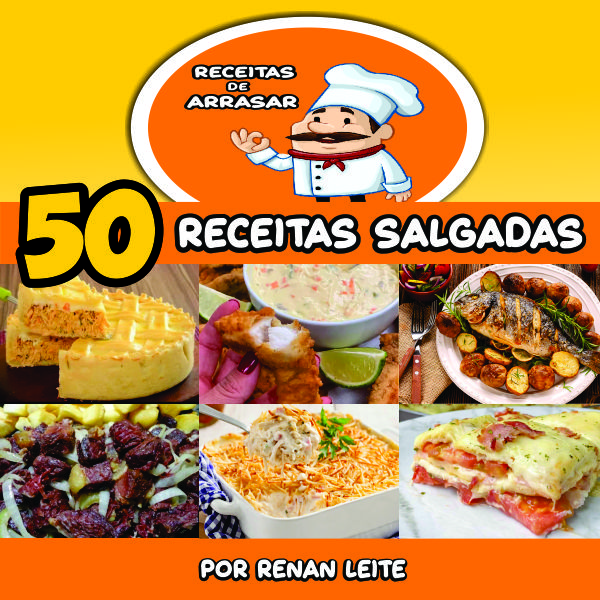 50 Receitas Salgadas - Receitas de Arrasar - Renan Leite | Hotmart