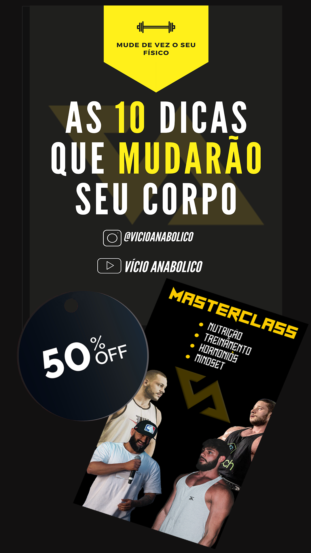 AS 10 DICAS QUE MUDARÃO O SEU CORPO+ MASTERCLASS(NUTRIÇÃO,TREINAMENTO E ...