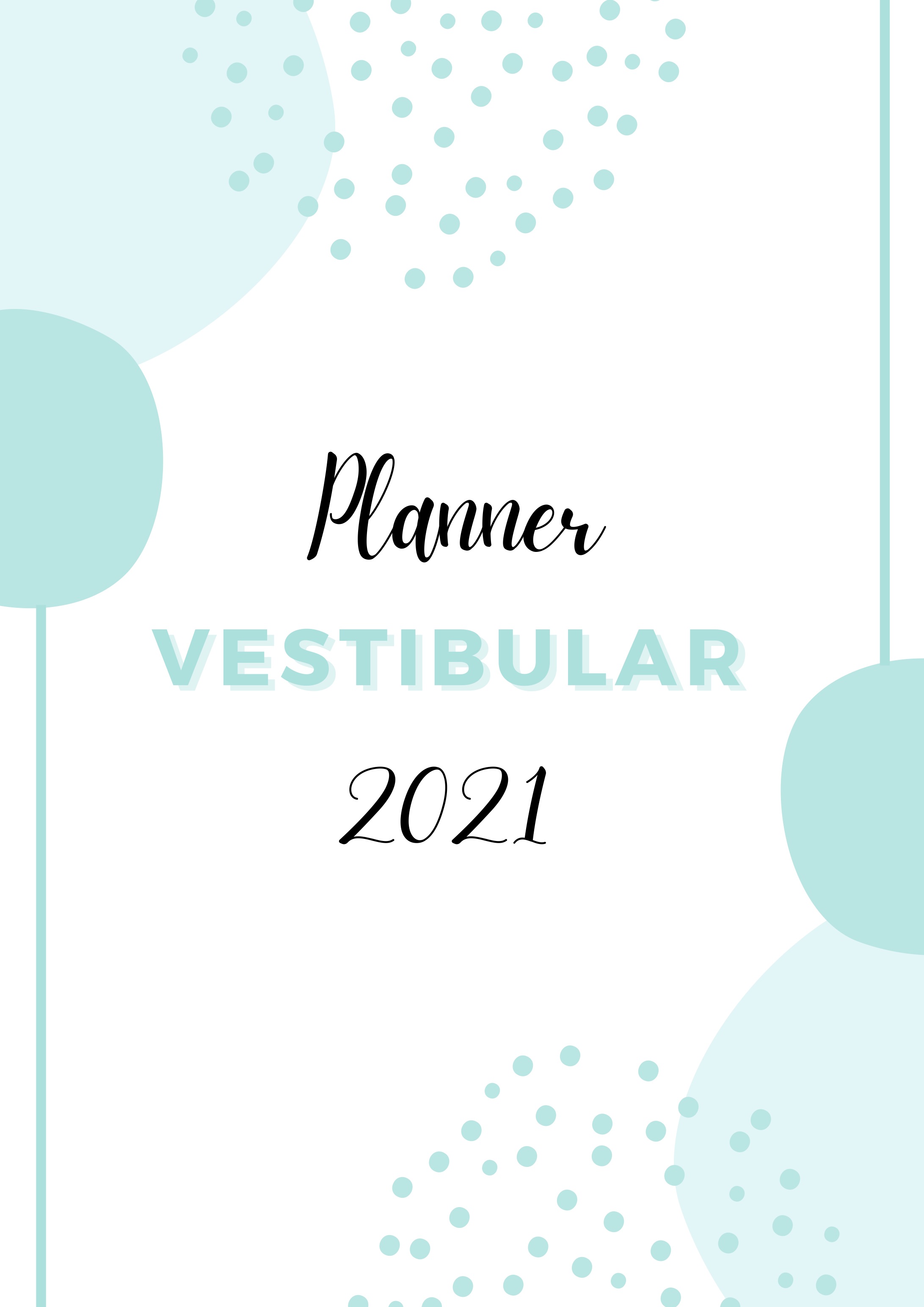 Planner Vestibular 2021 - Giulia Moretto Pereira | Hotmart