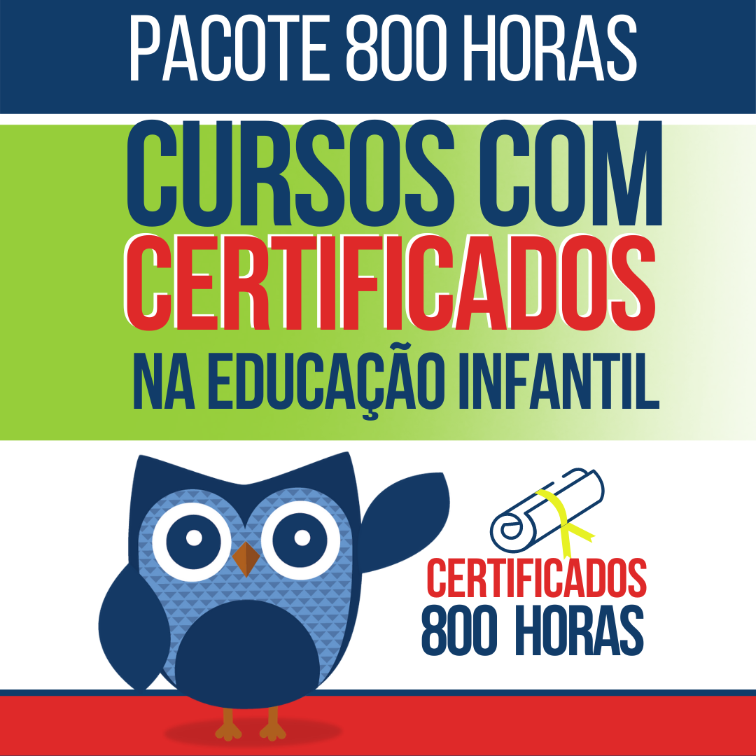  C d 31 Pacote 800 Horas De Cursos Na Educa o Infantil Com
