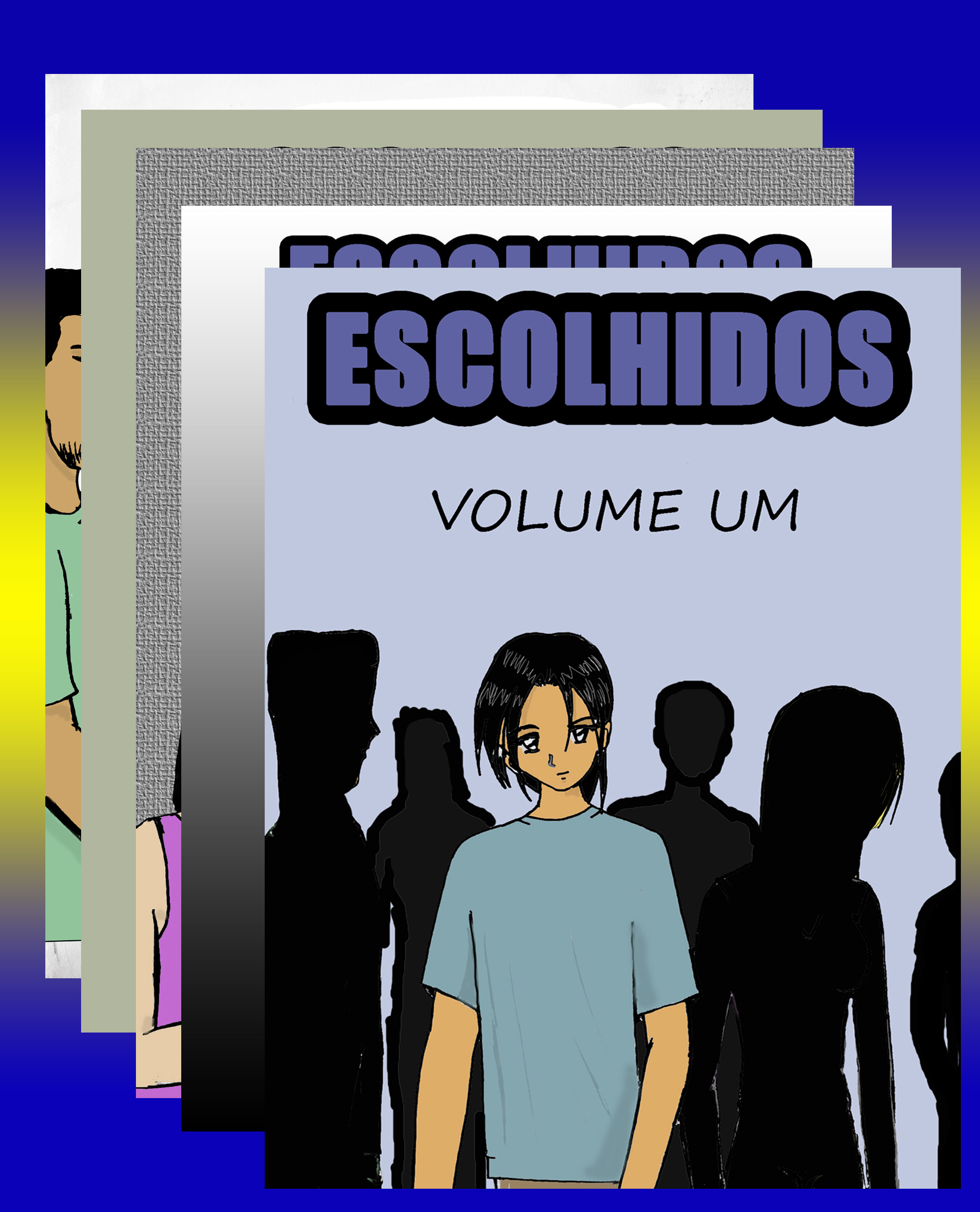 Mangá Escolhidos- Volume Único (completo) - Jonathas David Frazão N...