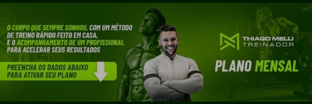 Pacote Mensal (R$167,00) - Thiago de Almeida Melli | Hotmart