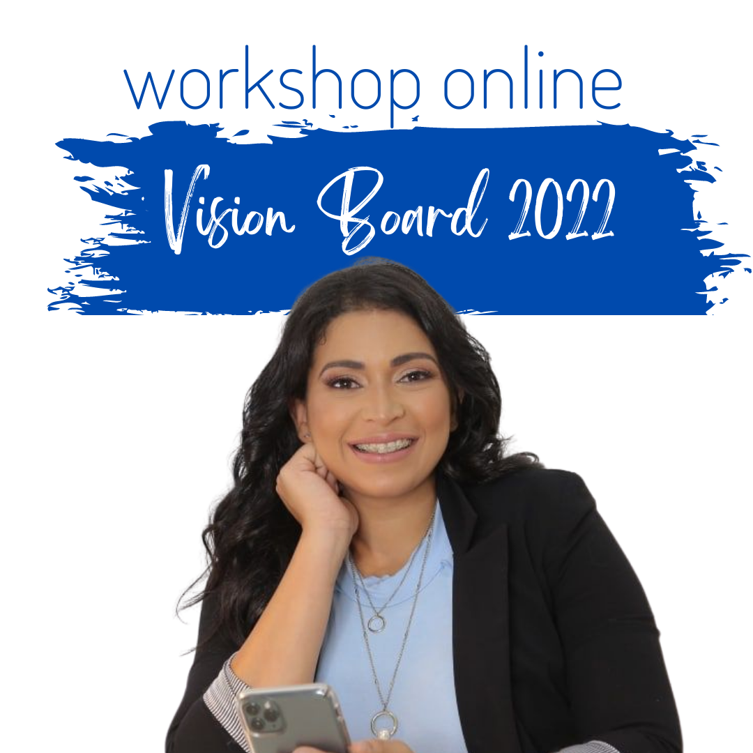 Workshop online VISION BOARD 2022 - Jaileni Alejo | Hotmart