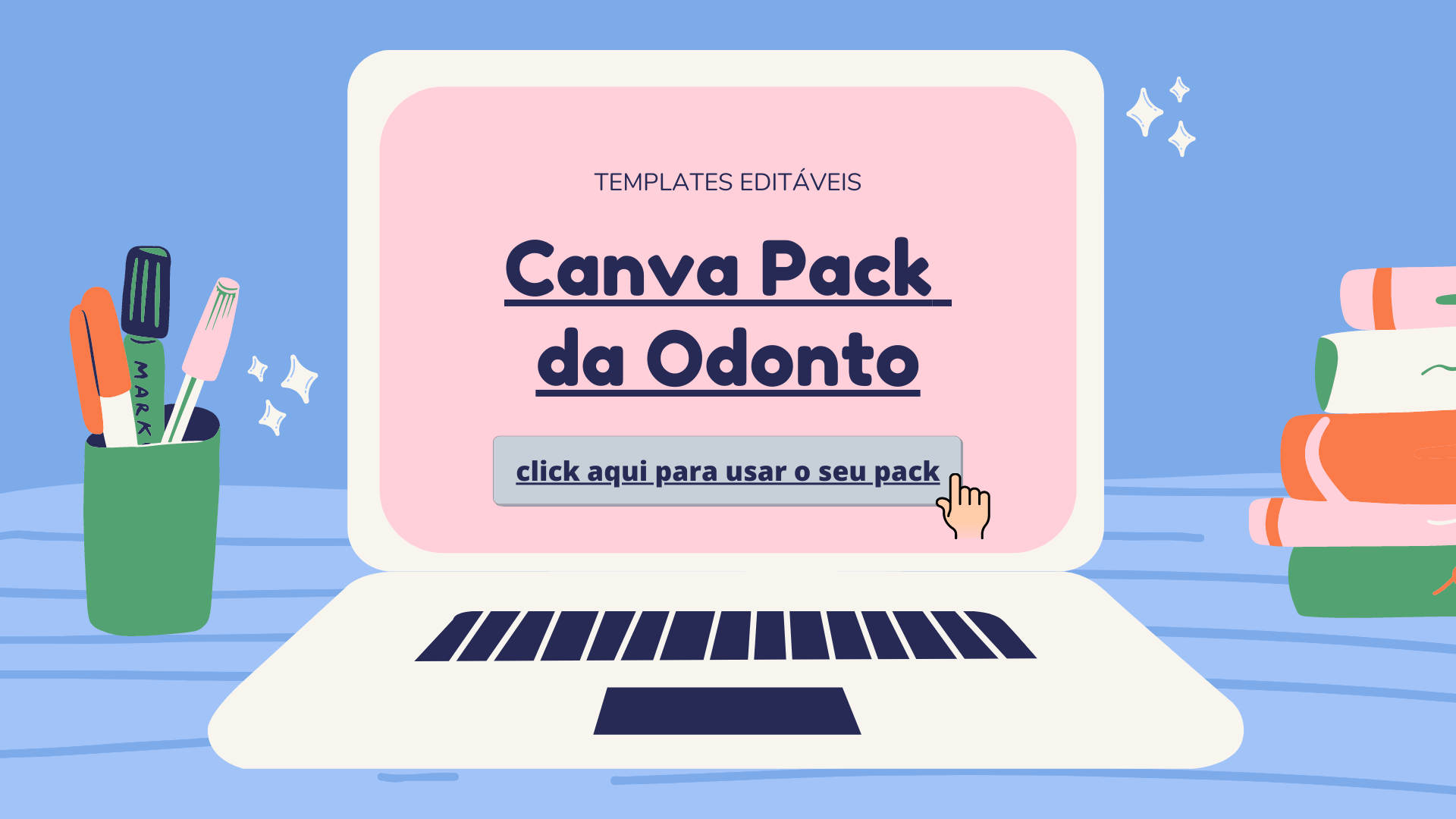 Canva Pack da Odonto - Vendas como afiliado | Hotmart