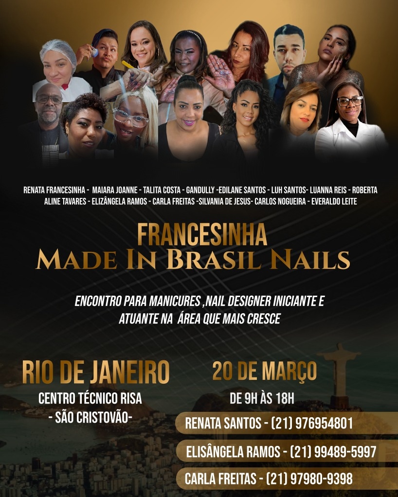 Francesinha Made In Brasil Nails (seminário) - Renata Francesinha