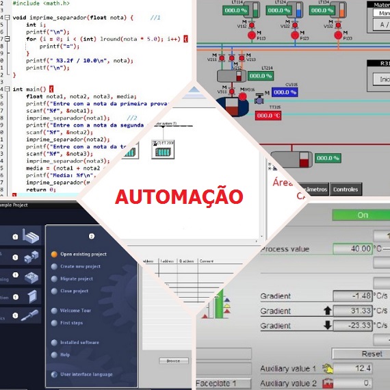 Programação de CLP Controlador Lógico Programável e IHM - 60 horas ...