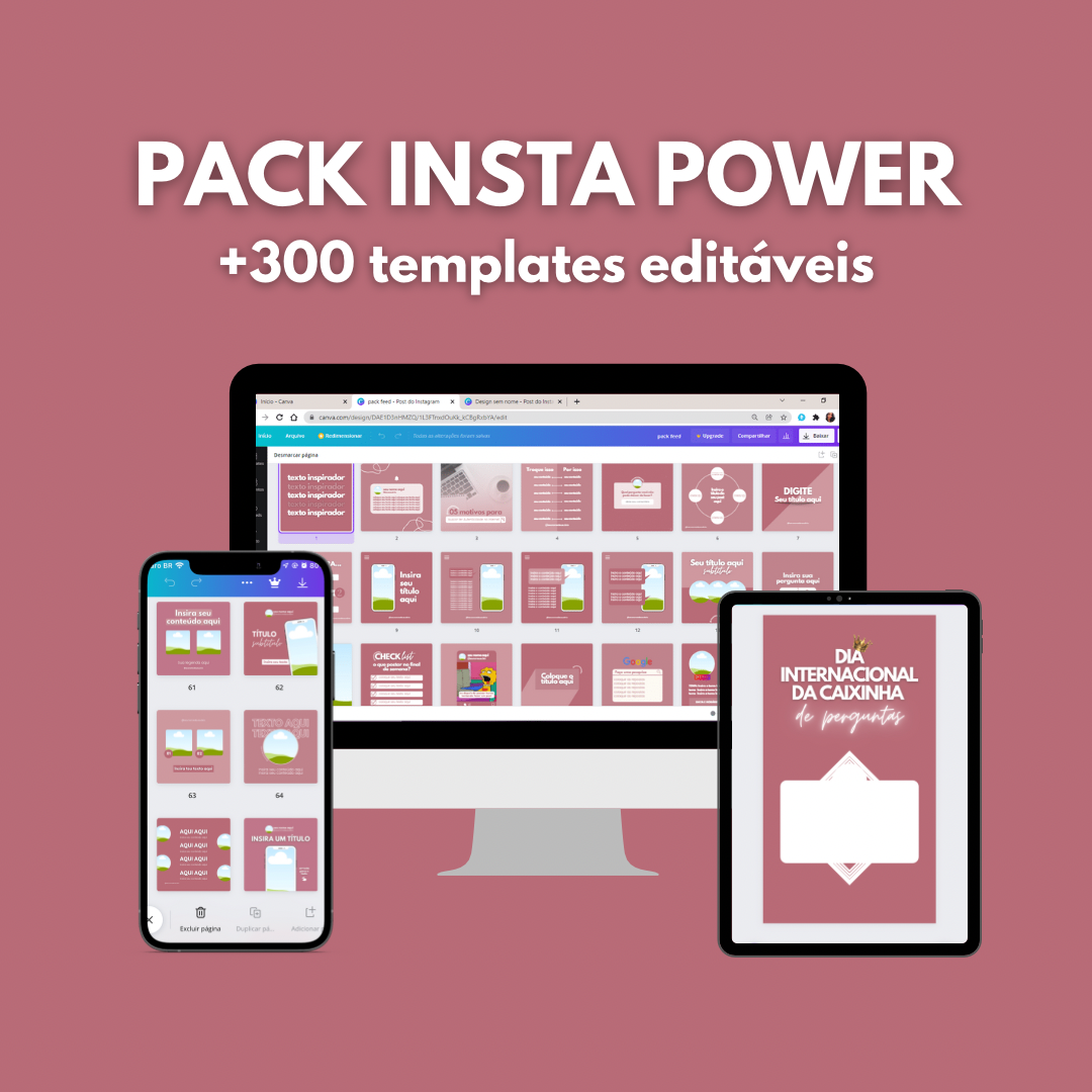 Pack Insta Power - Maria Clara Alves | Hotmart