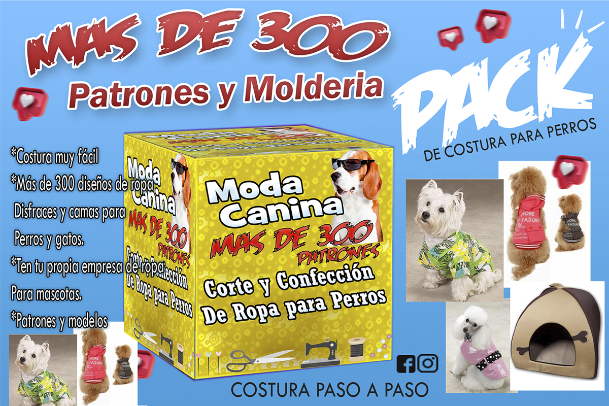 MODA CANINA - Sánchez Creativity | Hotmart