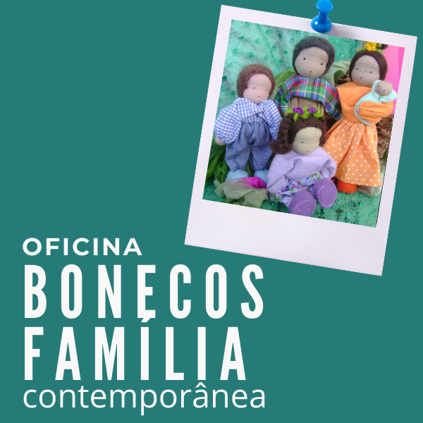 Oficina dos bonecos família contemporânea - Atelier de educação | Hotmart