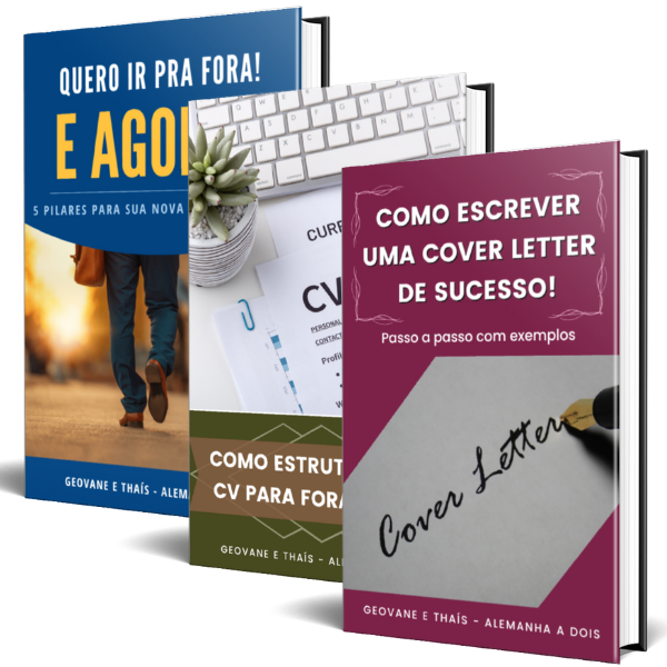 COMBO 3 EBOOKS - ALEMANHA A DOIS
