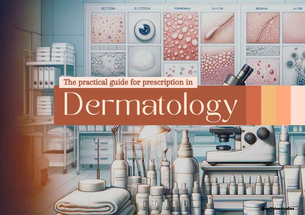 The practical guide for prescription in Dermatology