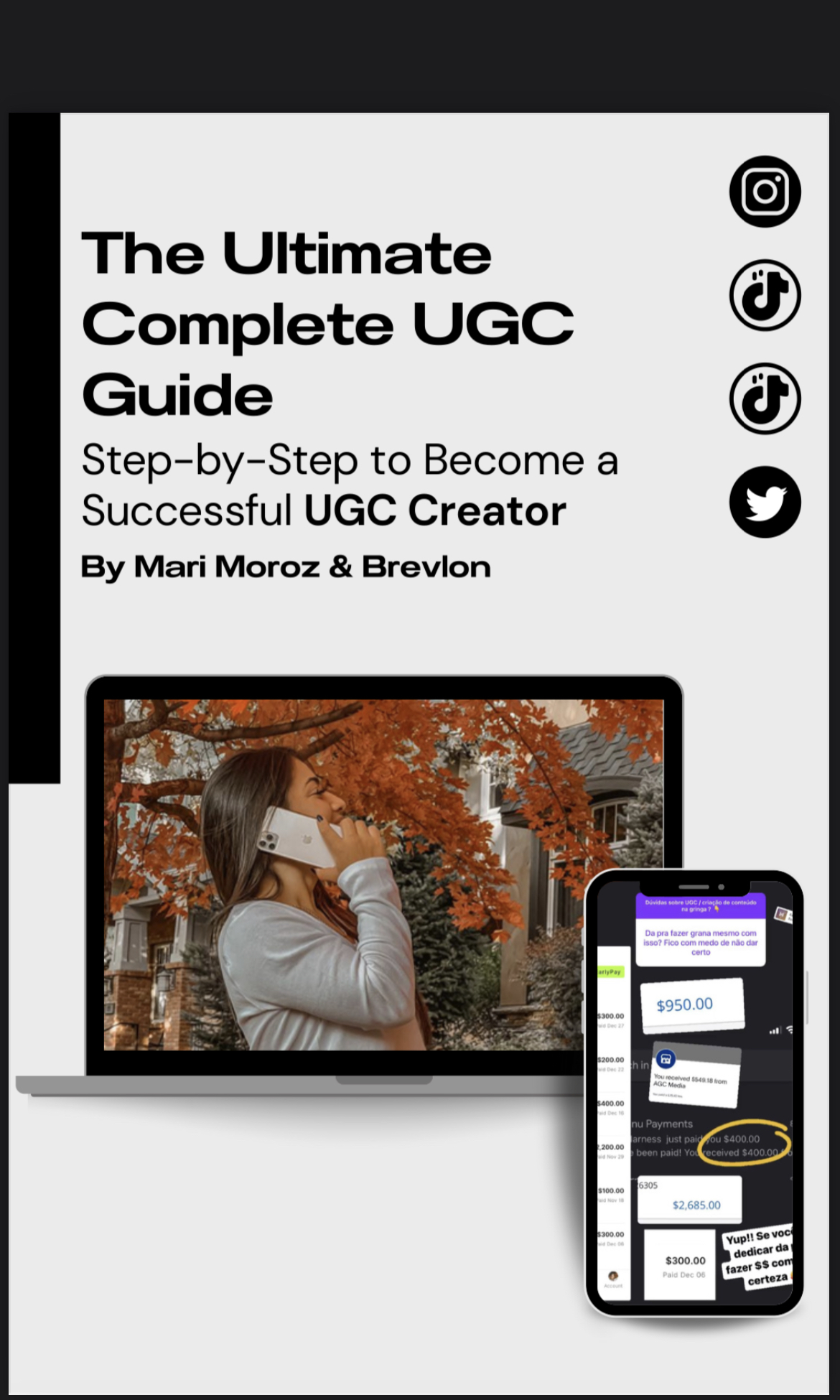 STEP BY STEP - UGC CONTENT CREATOR - Brevlon | Hotmart