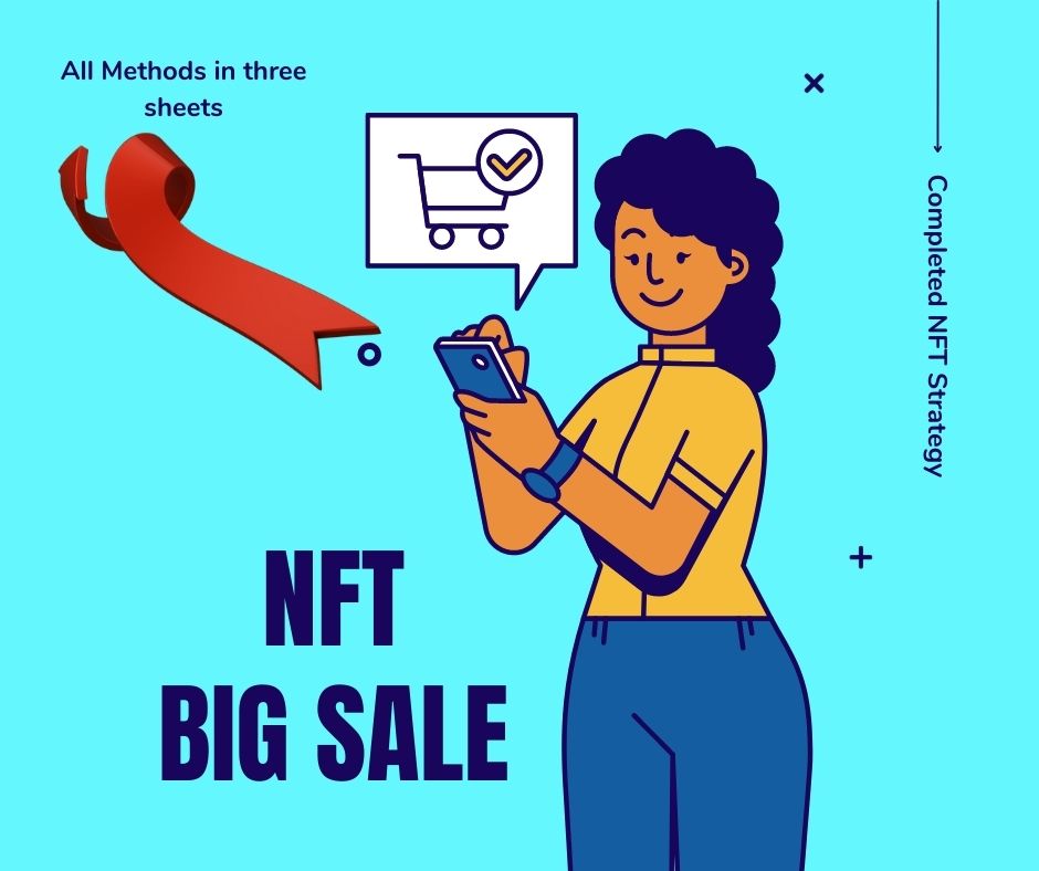 Eu vou a melhor estratégia para a venda de artes nft