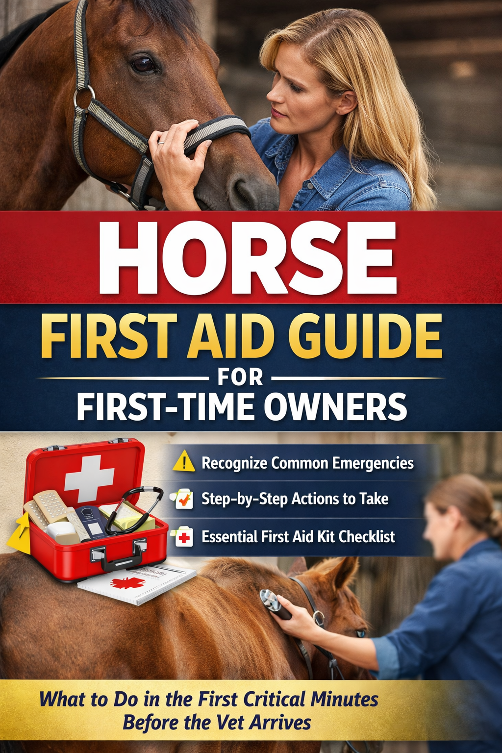 Horse First Aid Guide for First-time Owners | Hotmart