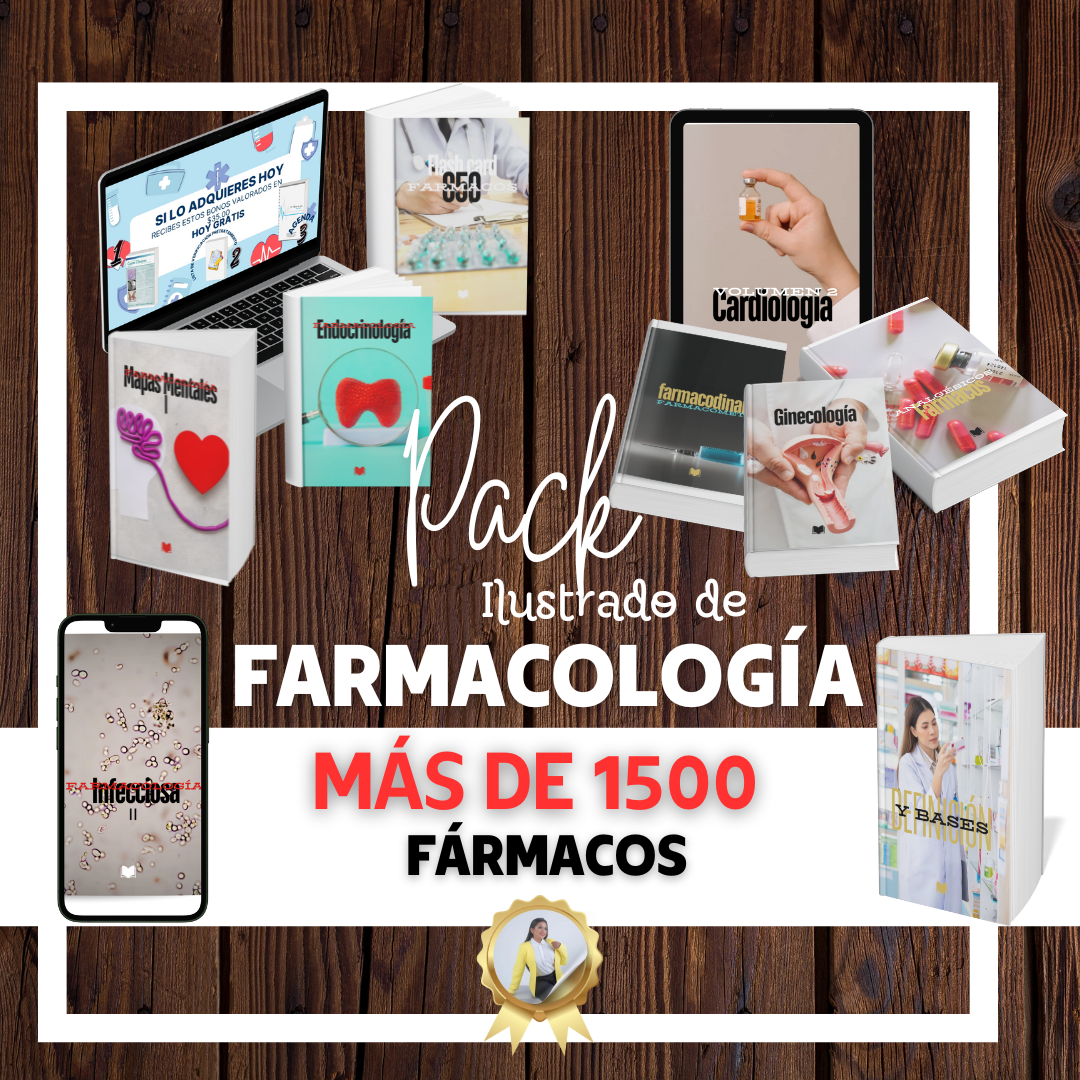 Pack Ilustrado de Farmacología - Sully Torres | Hotmart