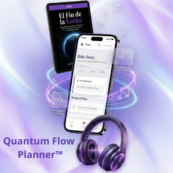 Quantum Flow Planner™: Sistema Anti-Procrastinación + Kit de Reprogramación
