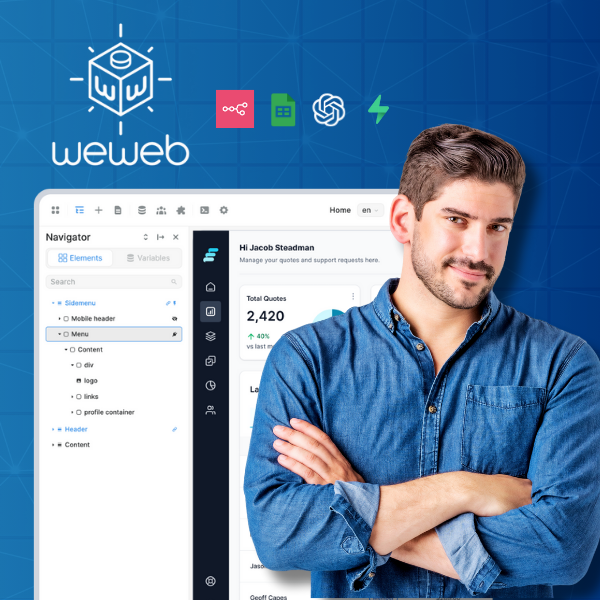WeWeb para Meu Negócio - MQ Consultoria e Marketing | Hotmart