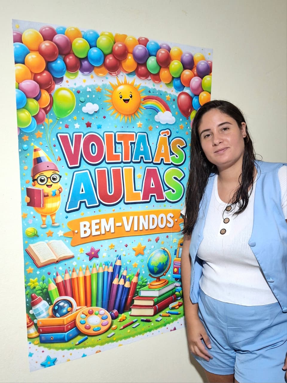 #01 - Cartaz Bem-Vindos - Tema Cores | Hotmart