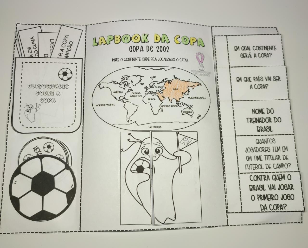 LAPBOOK DA COPA - Bruna da nova | Hotmart