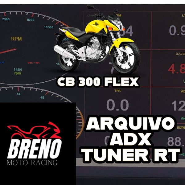 ARQUIVO ADX TUNER RT - CB 300 FLEX - BrenoMotoRacing | Hotmart