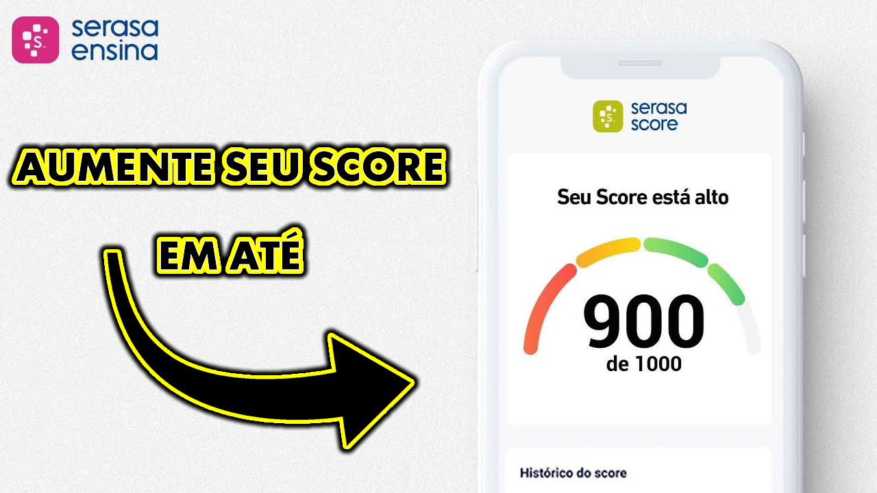 Aumente seu Score para 900 em até 7 dias.