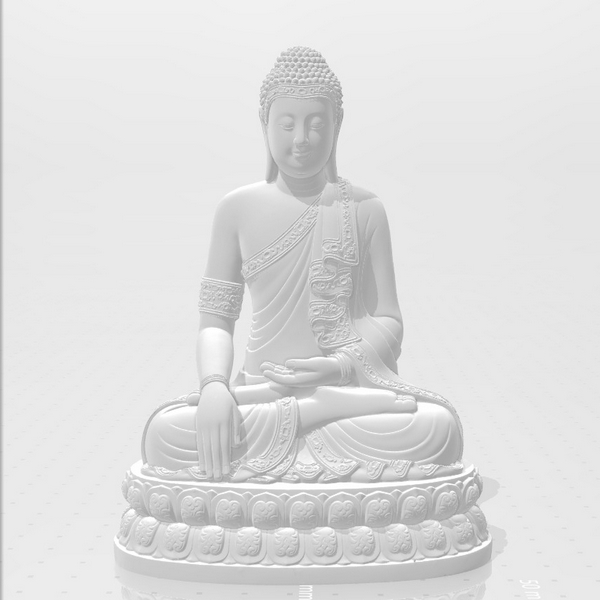 STL Para Impressão 3D - Buda (Buddha) - RGB hotmart | Hotmart
