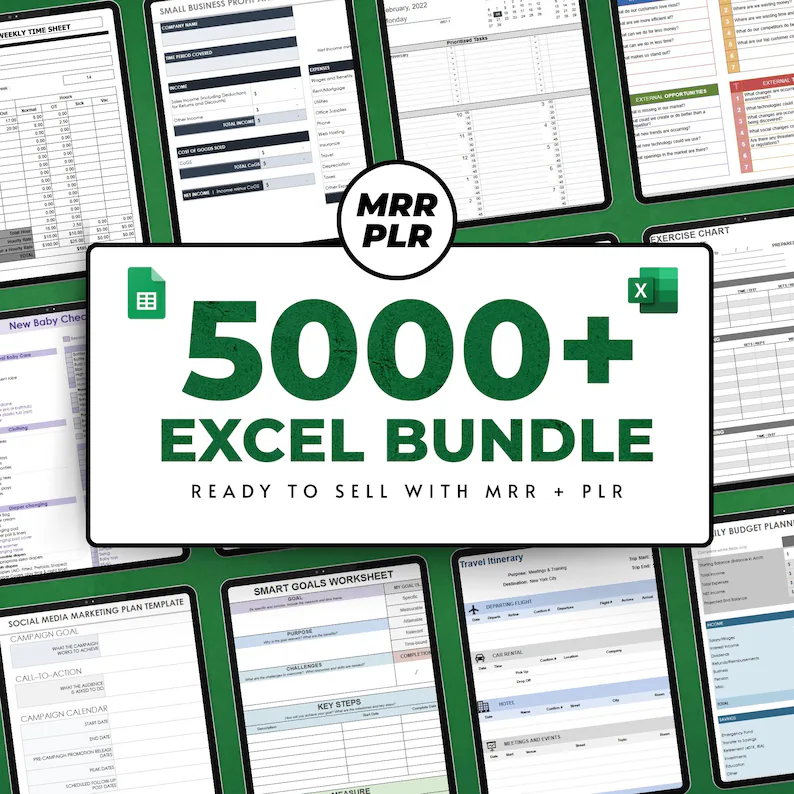 Excel Master Suite: 5000+ Professional Templates to Simplify Your L...