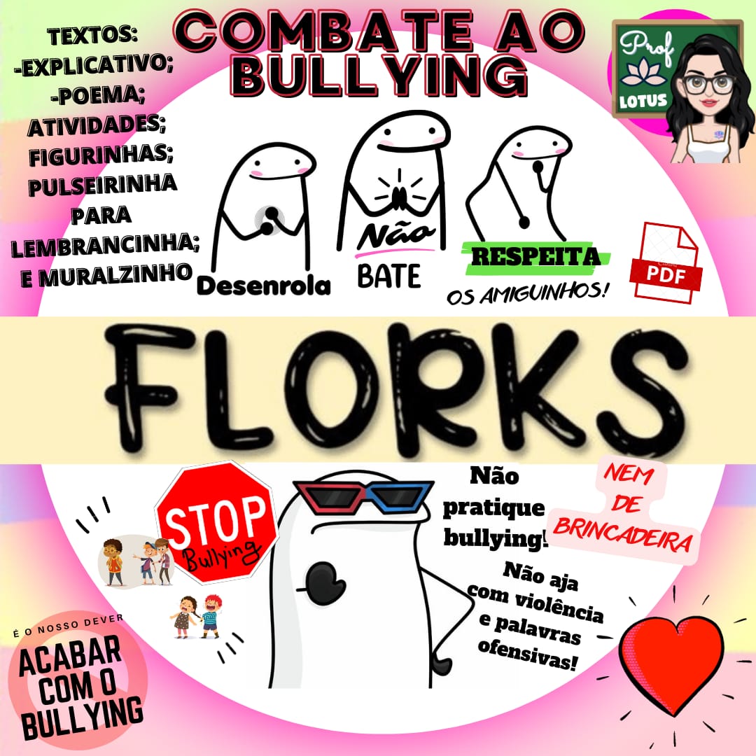 KIT COMBATE AO BULLYING - Prof Lotus | Hotmart