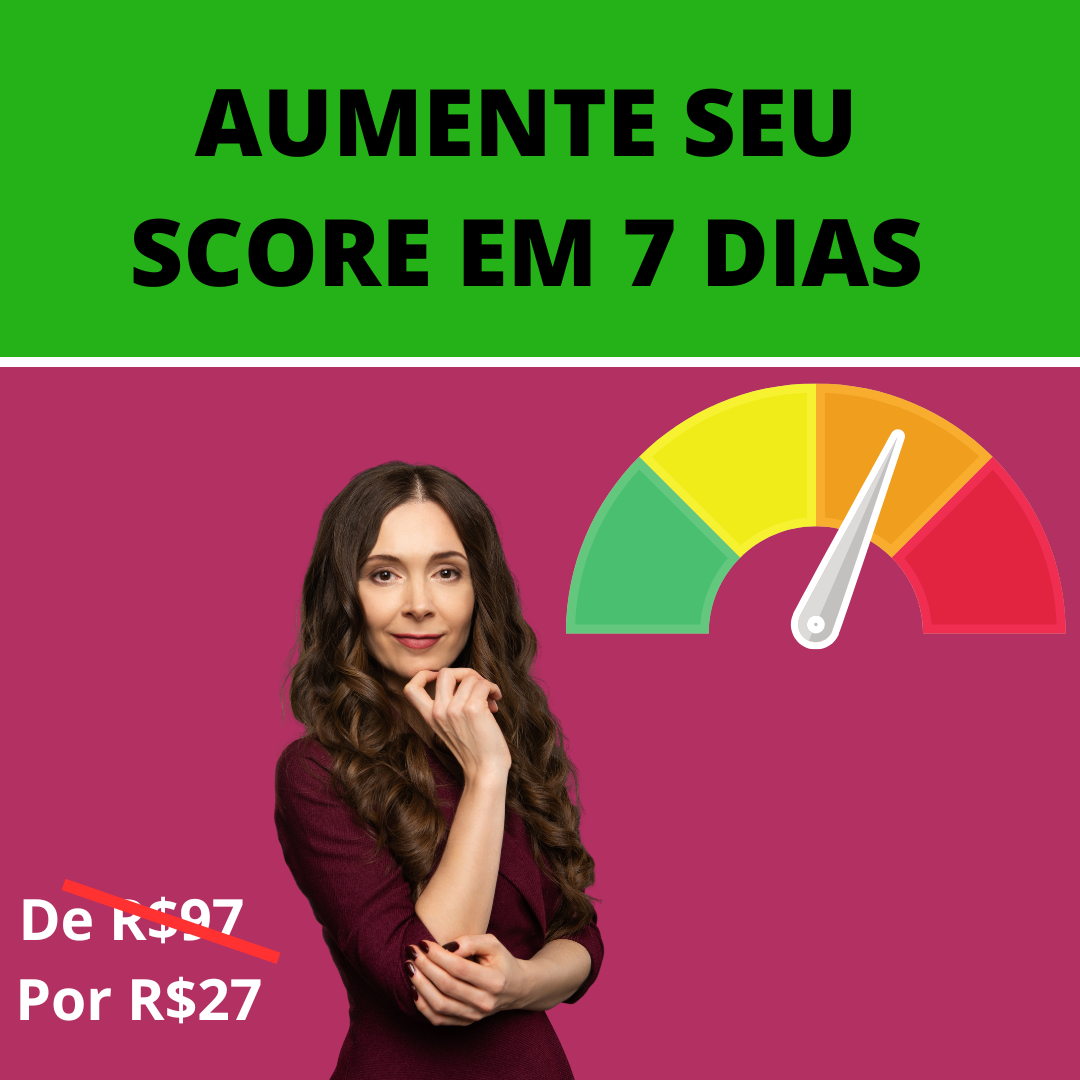 Como aumentar seu score em 7 DIAS - Vitor frança silva | Hotmart