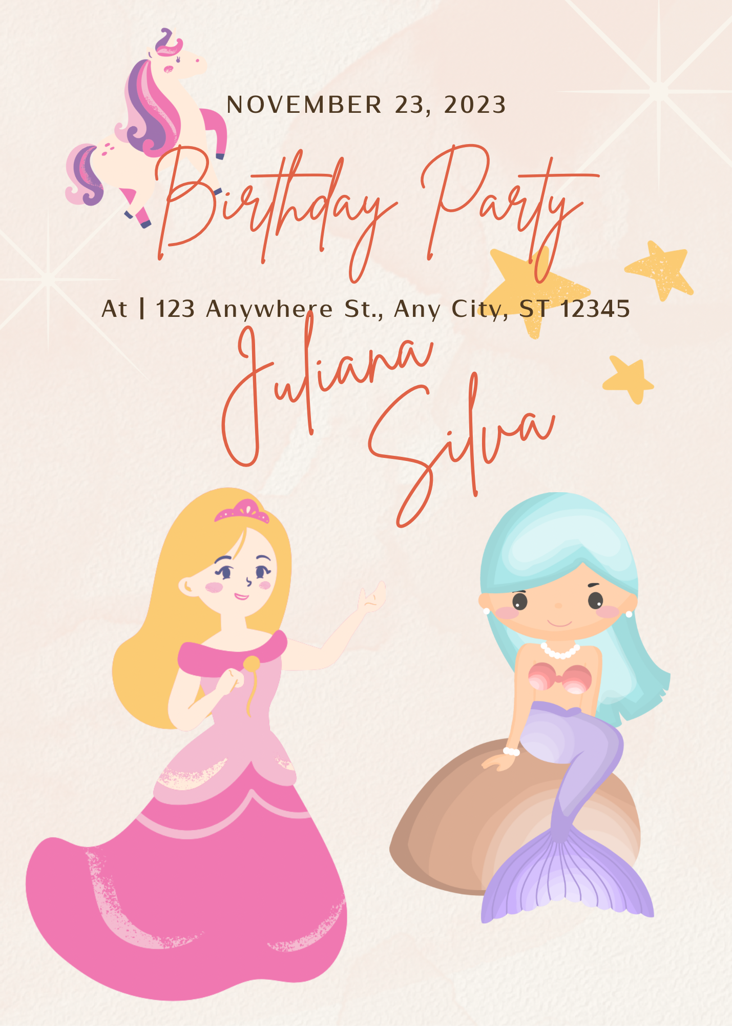 birthday invitation card | Hotmart