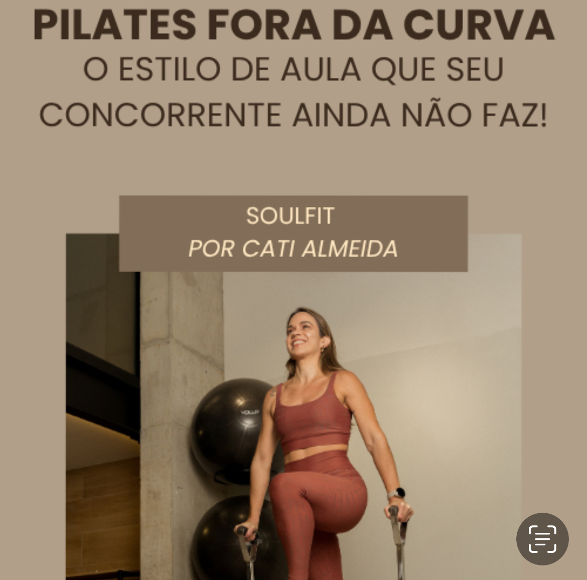 Pilates Fitness: Pilates fora da curva!