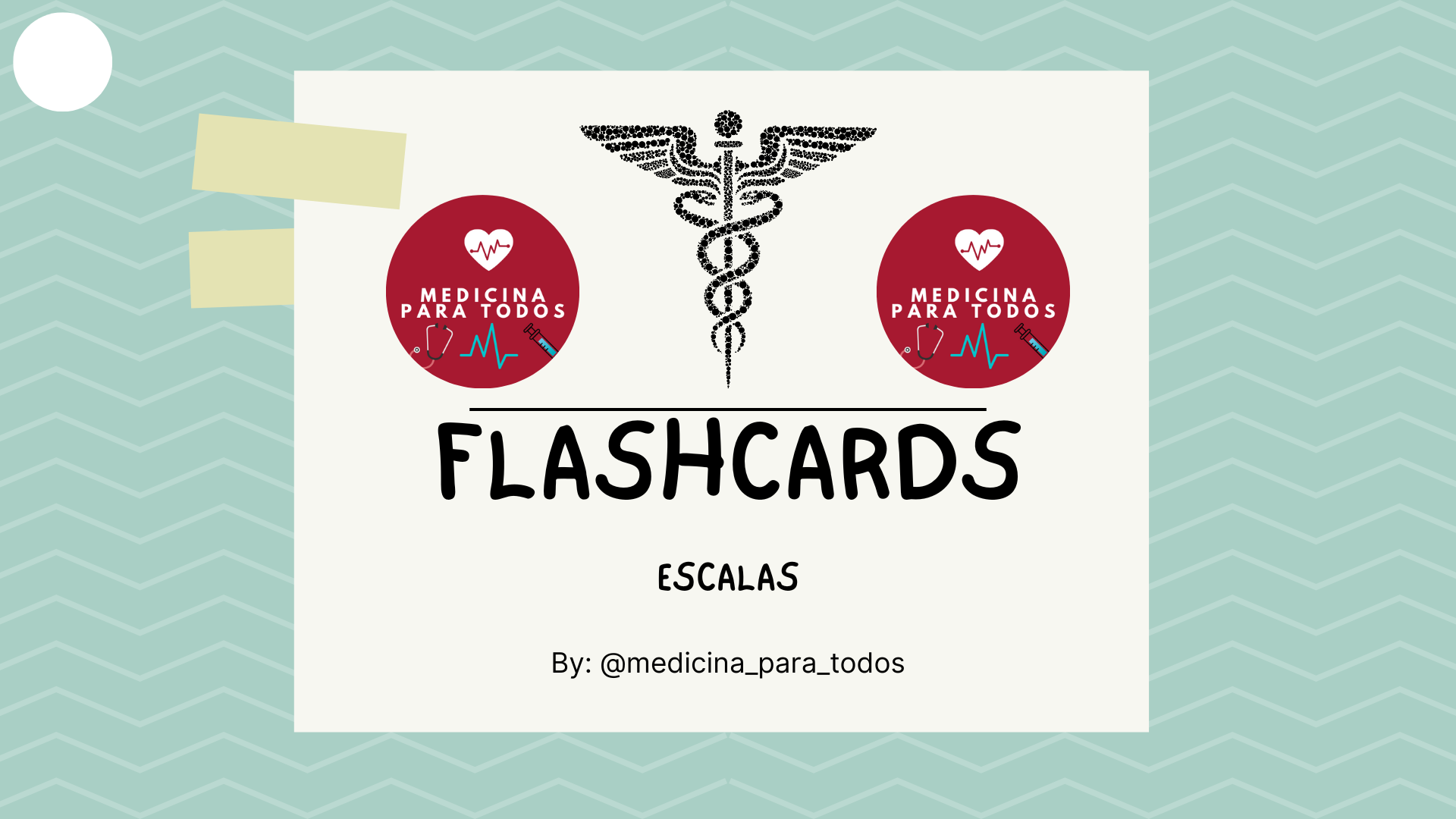 FLASHCARD ESCALAS MEDICAS - Medicina para todos | Hotmart