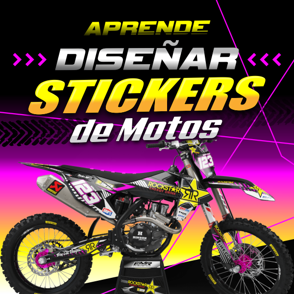 Aprende a diseñar stickers de motos - Edson Abelardo Gacha Atausupa...