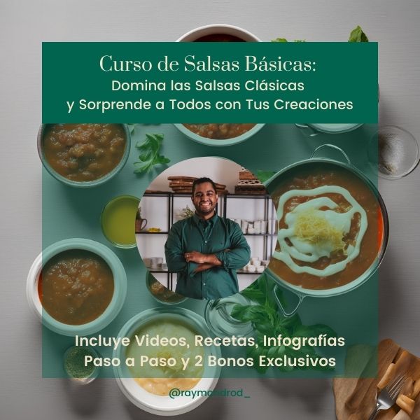 Curso de Salsas Básicas: Domina las Salsas Clásicas y Sorprende a Todos ...
