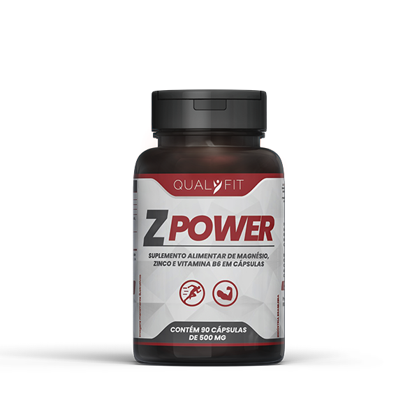Z-POWER - SUPLEMENTO ALIMENTAR DE MAGNÉSIO, ZINCO E VITAMINA B6 EM ...