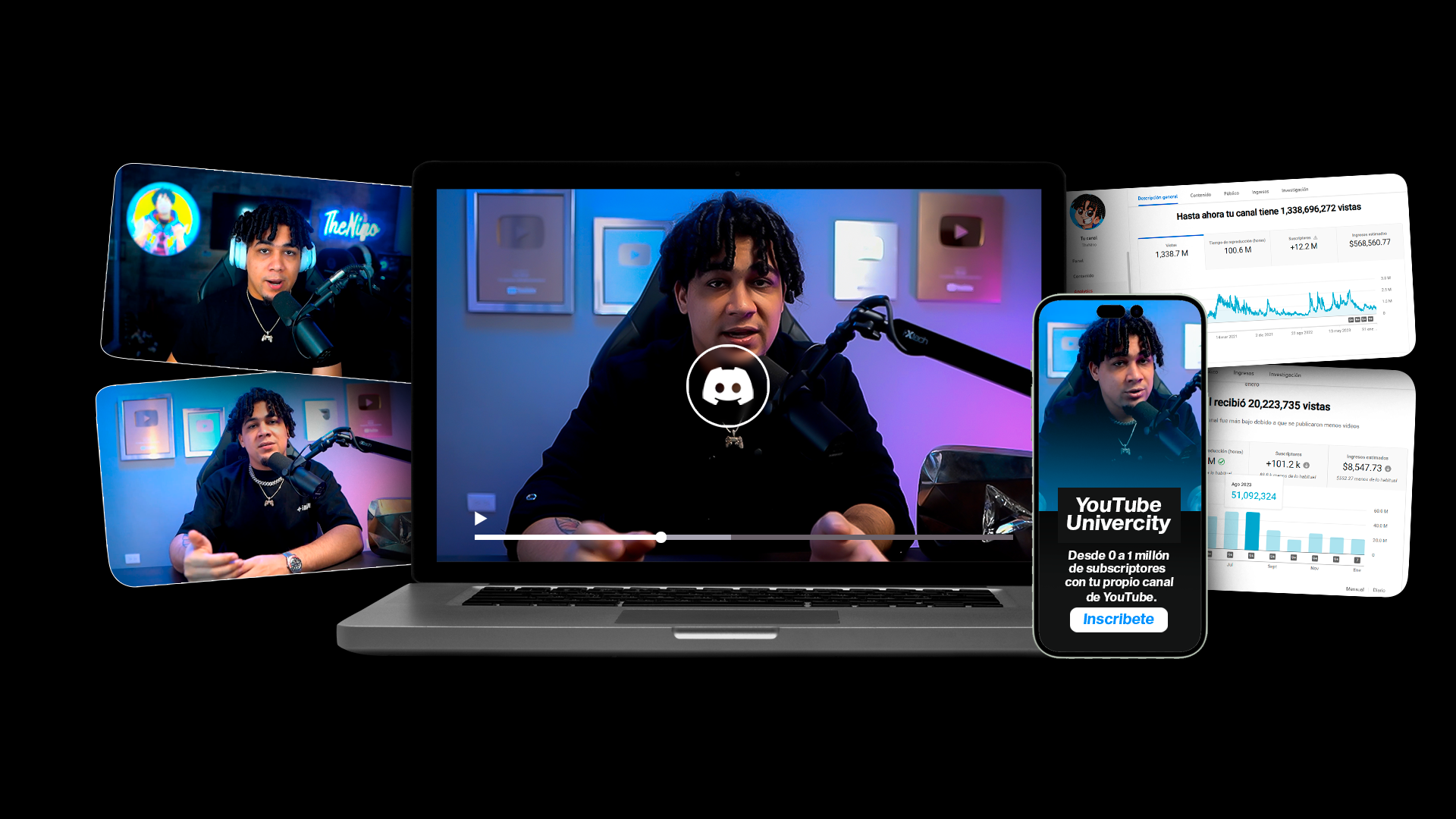 Curso completo + Acceso Youtube University