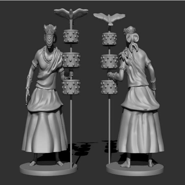 Oxalá Umbanda STL para impressão 3D - RGB hotmart | Hotmart