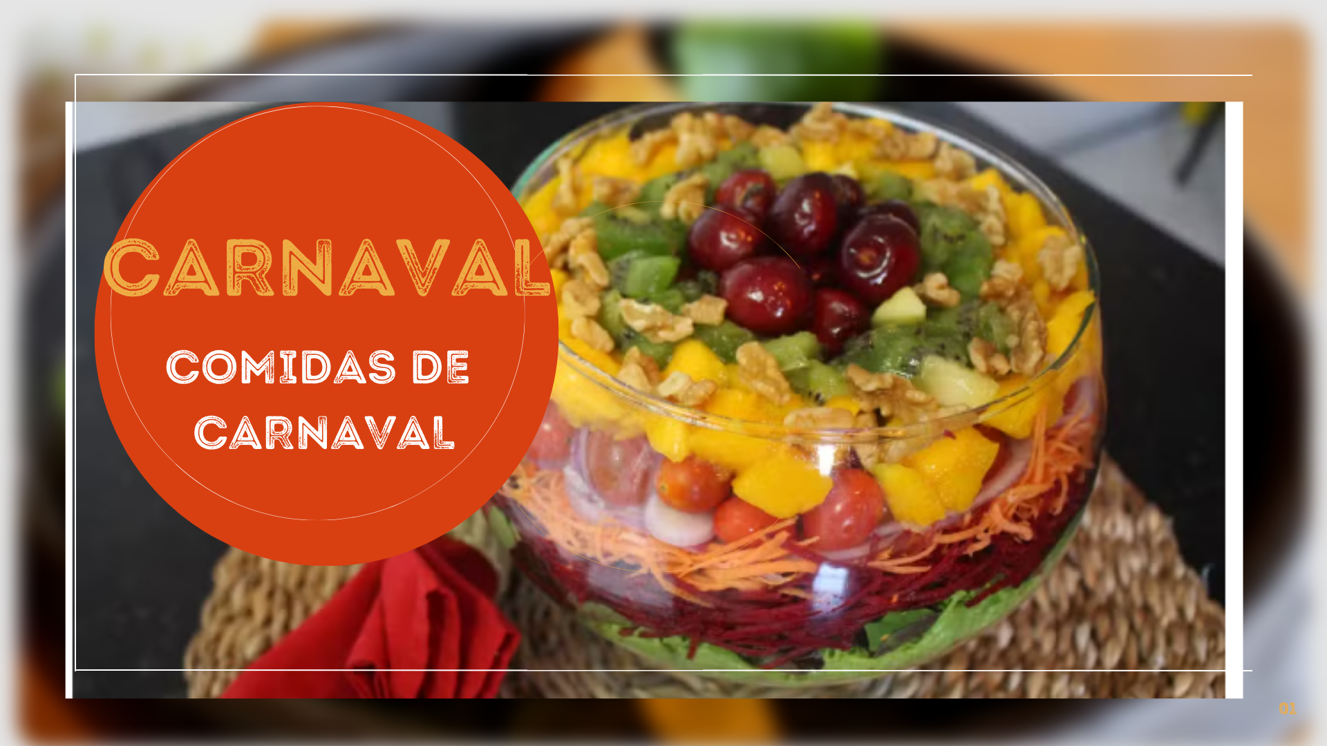 Comidas de Carnaval: 6 receitas fáceis e coloridas para dar energia...