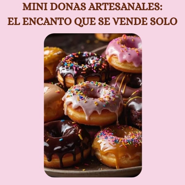 Guia Mini Donas Artesanales: El encanto que se vende solo - Ana Car...