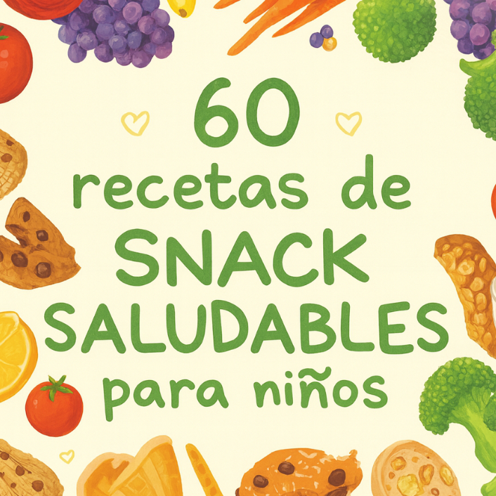 60 Recetas de Snacks Saludables para Niños - María de la Paz Rodríg...